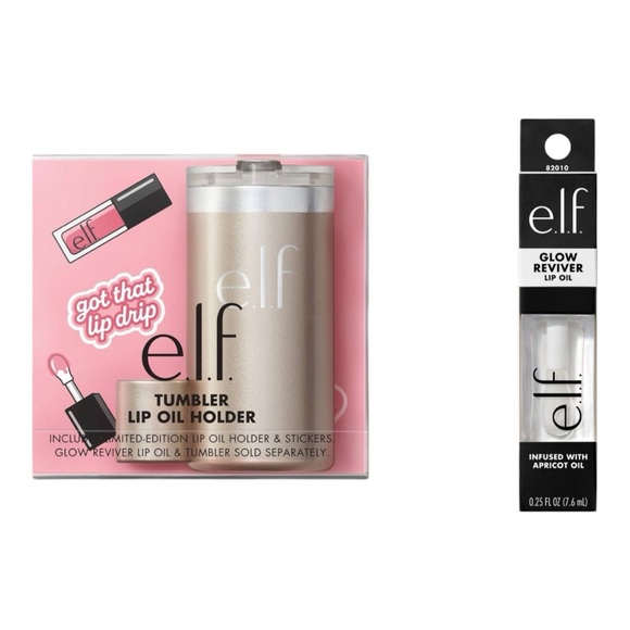 ELF x Stanley | Makeup | Elf Stanley Limited Edition Tumbler Lip Oil ...